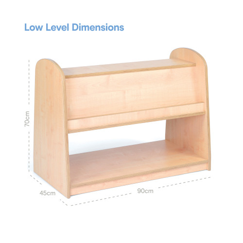 Low Level Open Book Unit