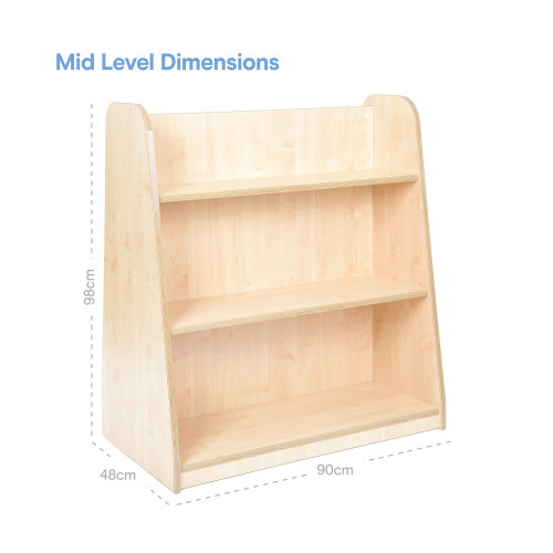 Water Area Mid Level Shelving Unit (Wing Back)