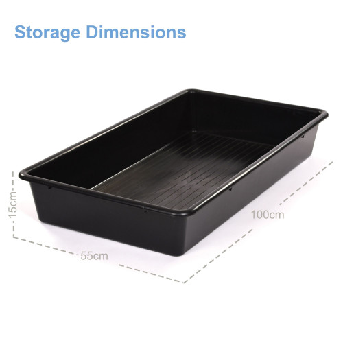 Large Deep Rectangular Tray