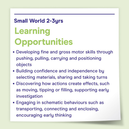 Outdoor Small World Resource Collection 2-3yrs