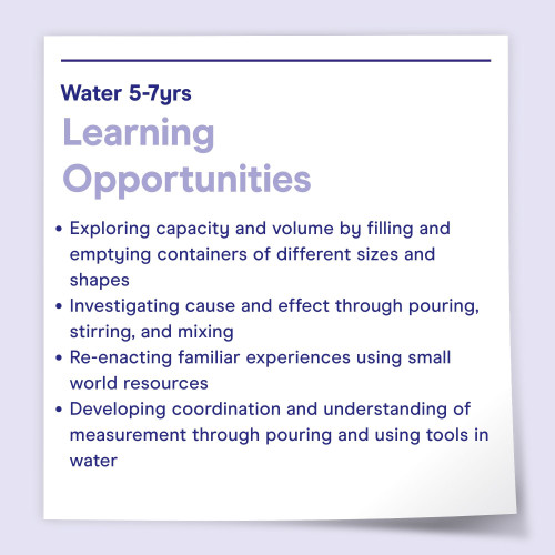 Complete Water Area 5-7yrs