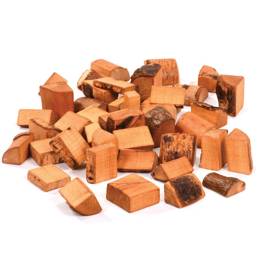 Natural wooden blocks store