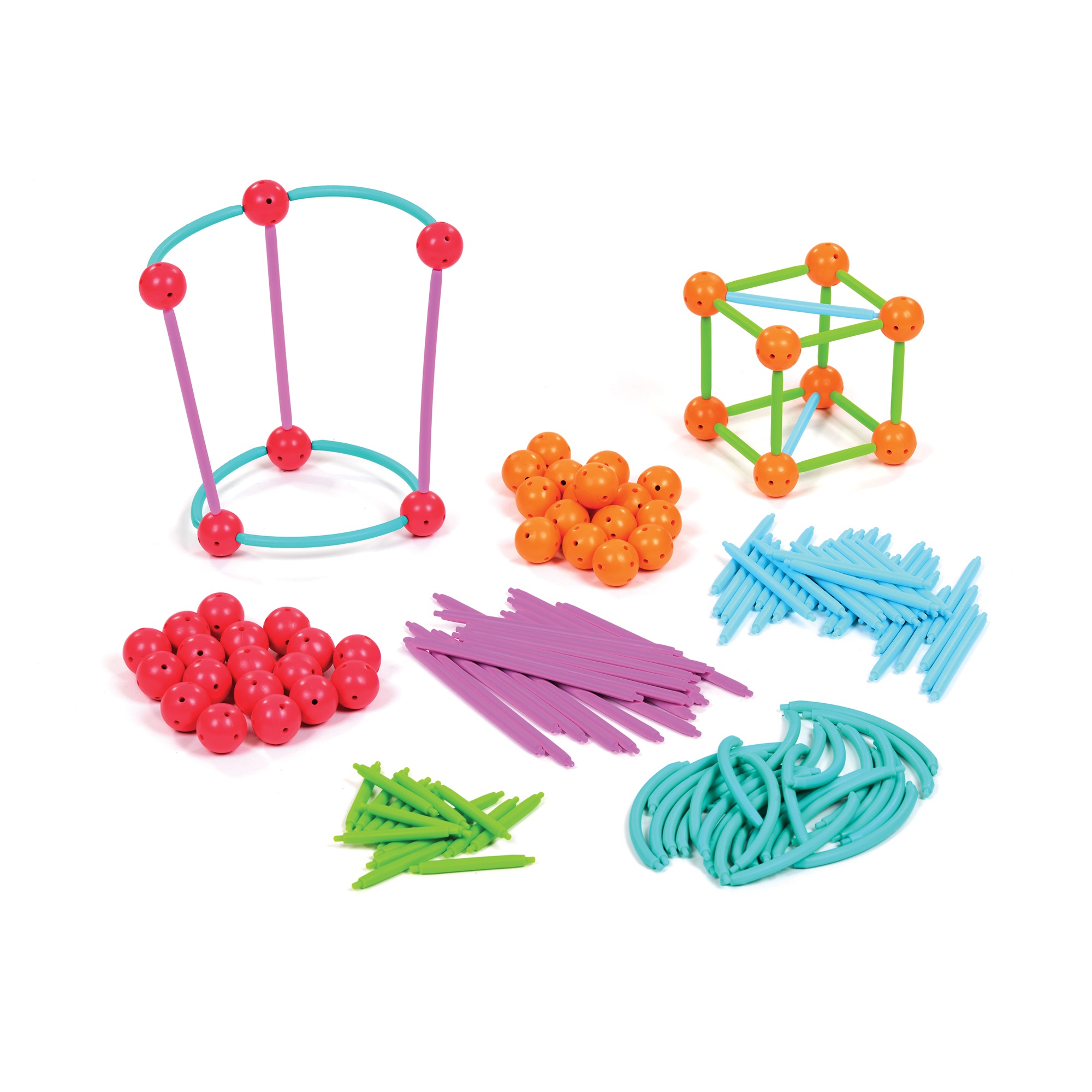 Educational Shape Building Kit For Kids Learning Resources Geometric ...