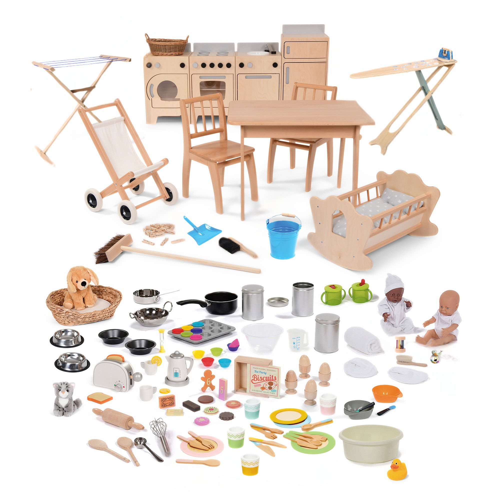 Complete Home Corner Role Play Area Set 4-5yrs