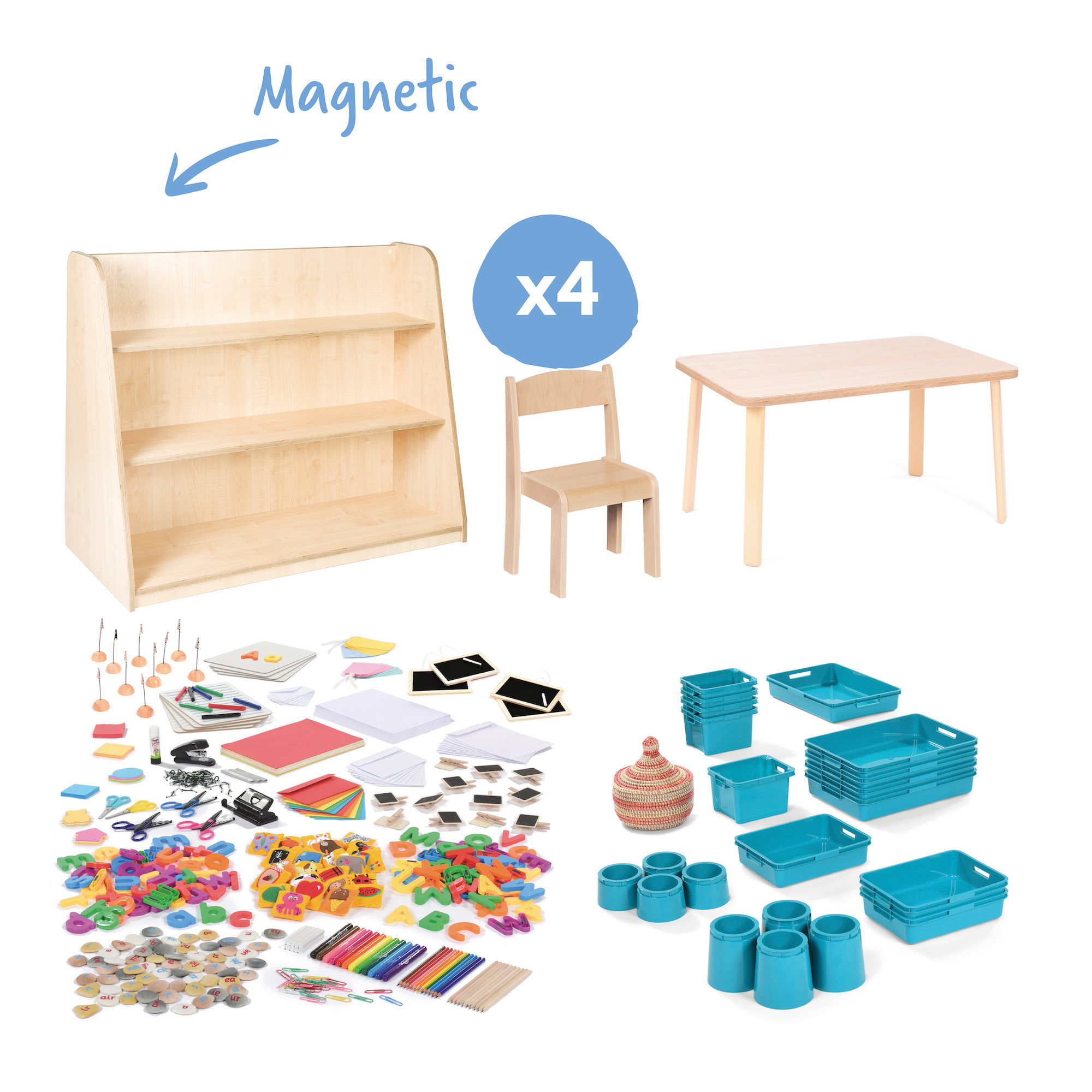 Small Complete Classroom 4-5yrs (approx 55sqm)