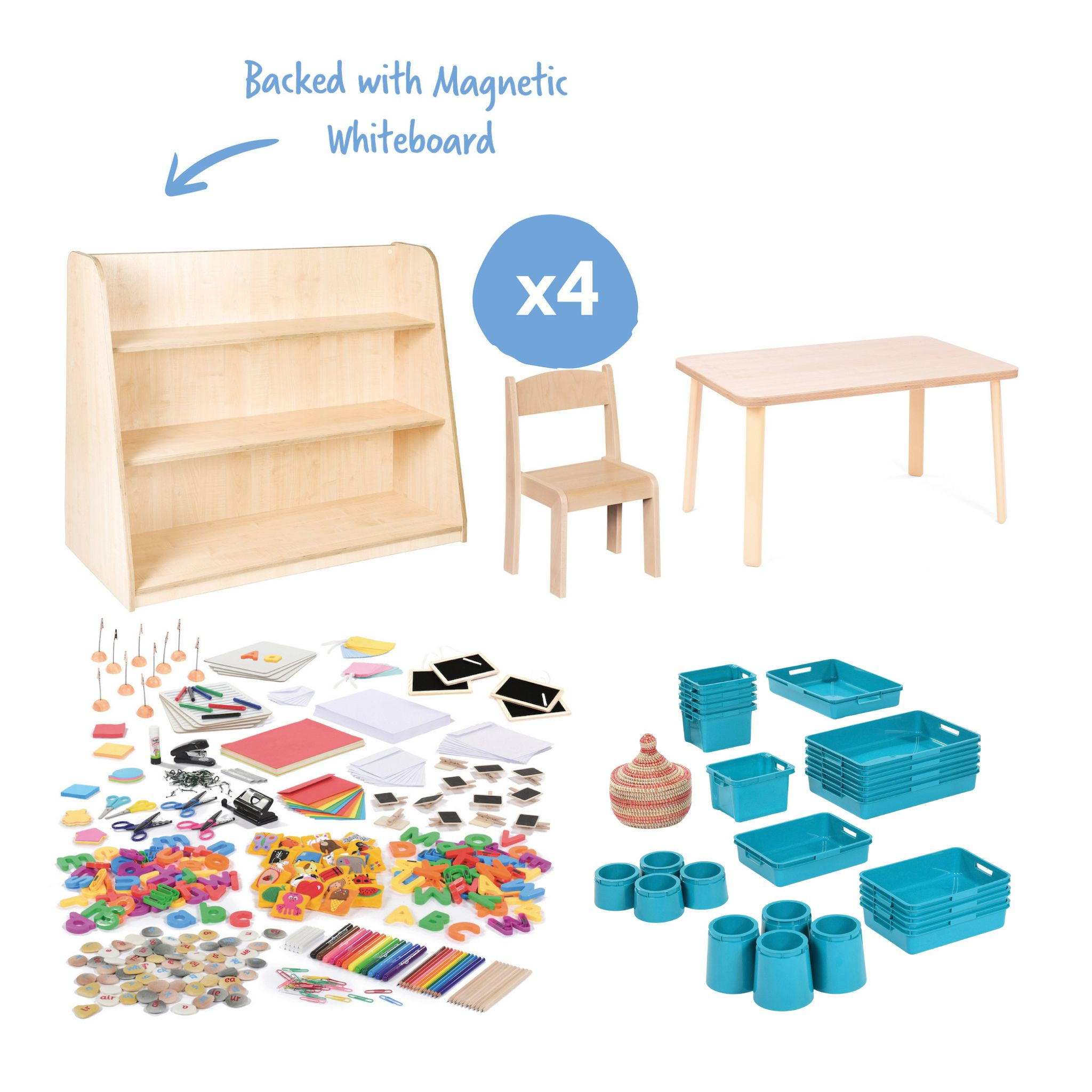 Complete Mark Making Area Set 4-5yrs
