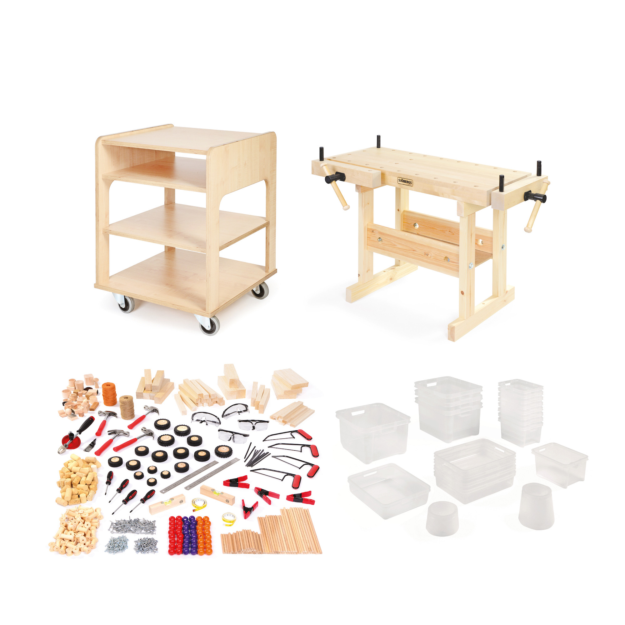 Complete Woodwork Area Set 3-5yrs