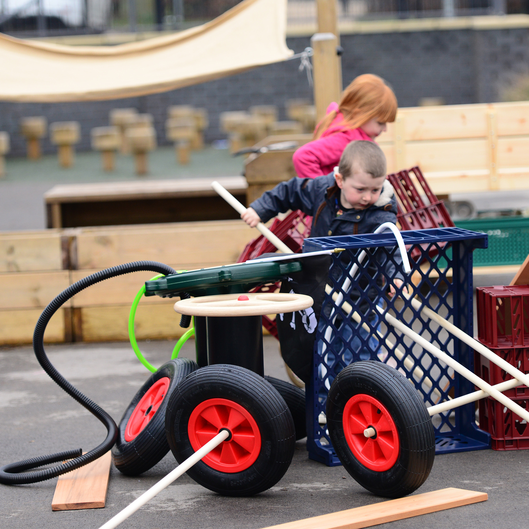 Set of Outdoor Wheels
