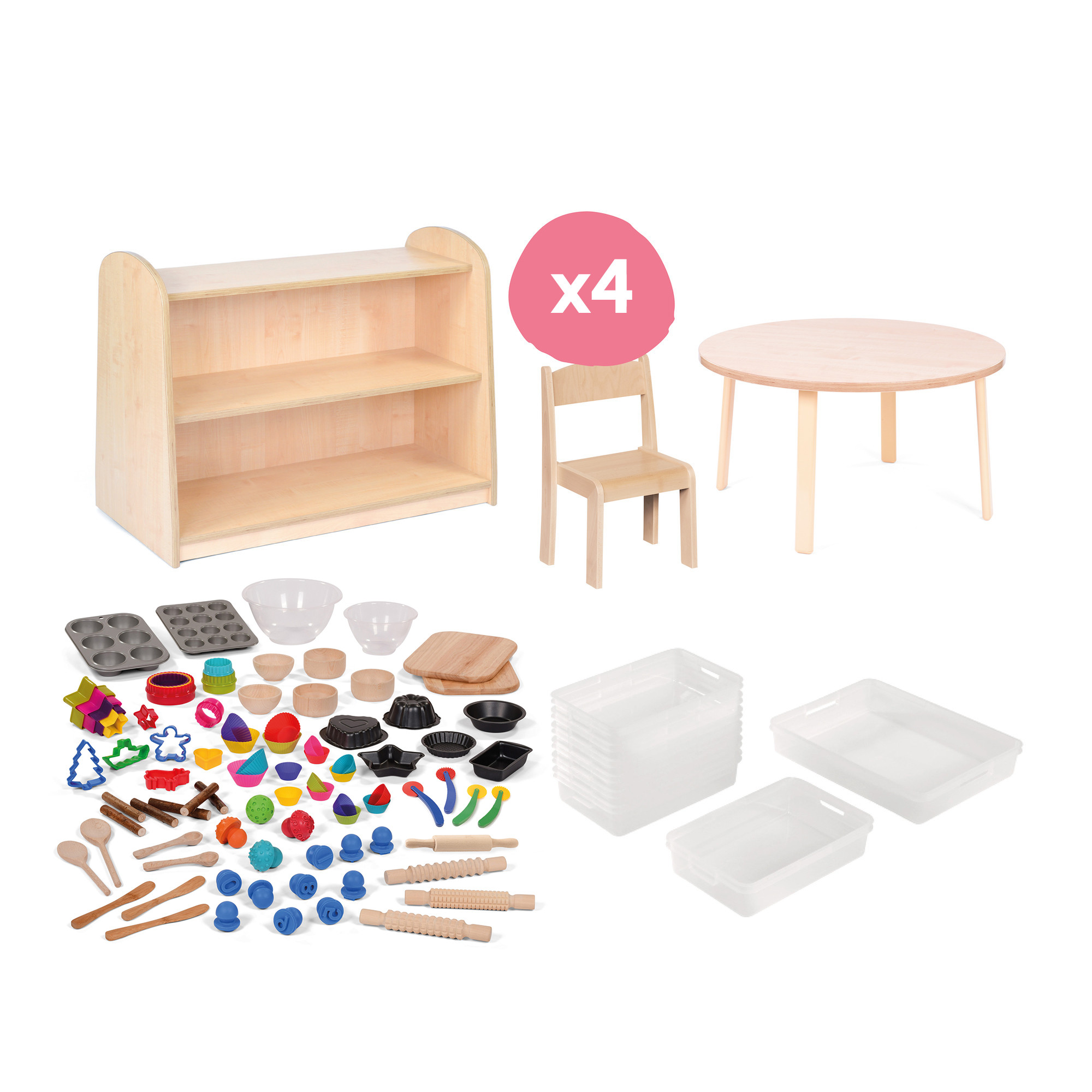 Complete Dough Area Set 2-3yrs