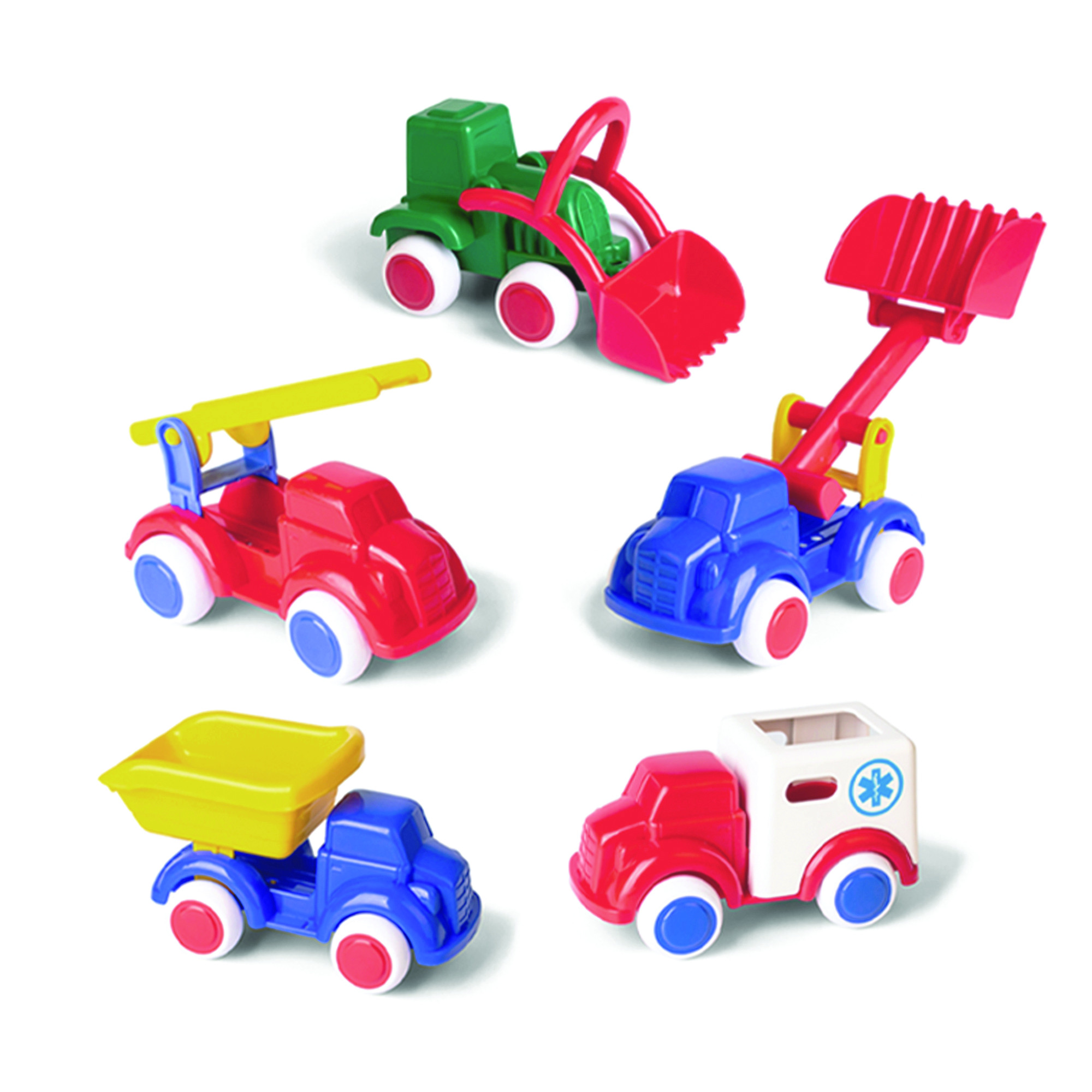 Set of Maxi Construction Vehicles