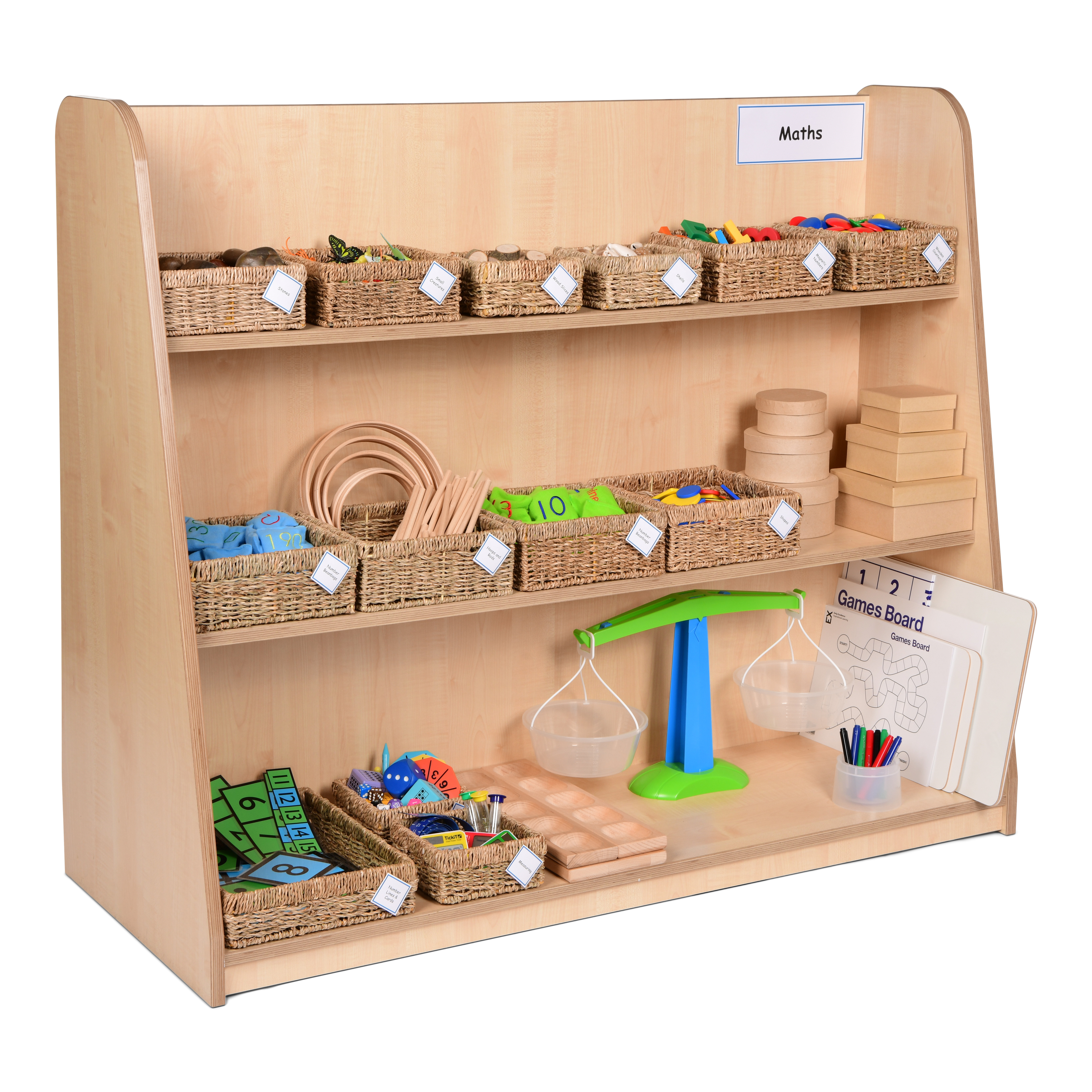 High Level Shelving Unit (Wing Back)