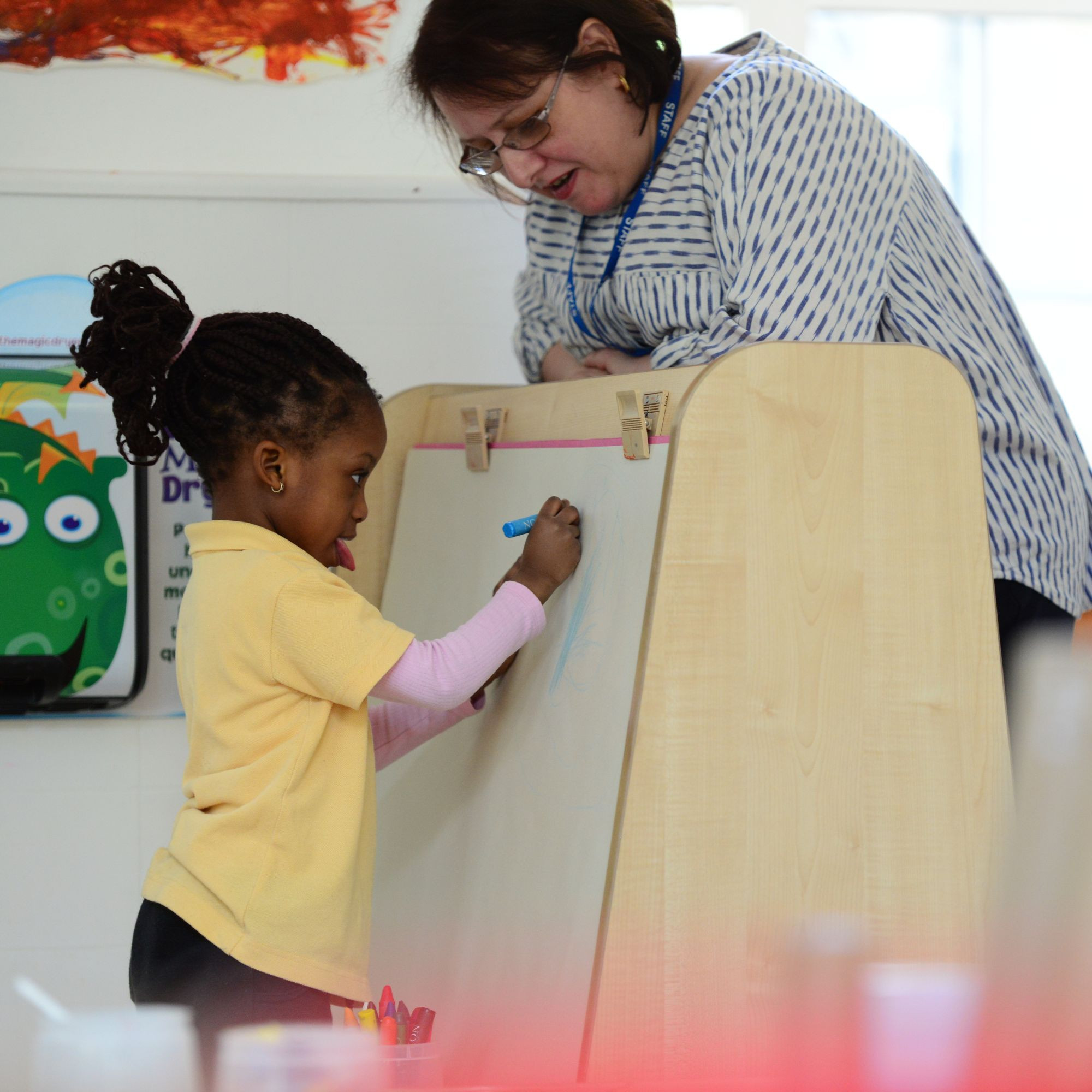 Mid Level Easel (Wing Back)