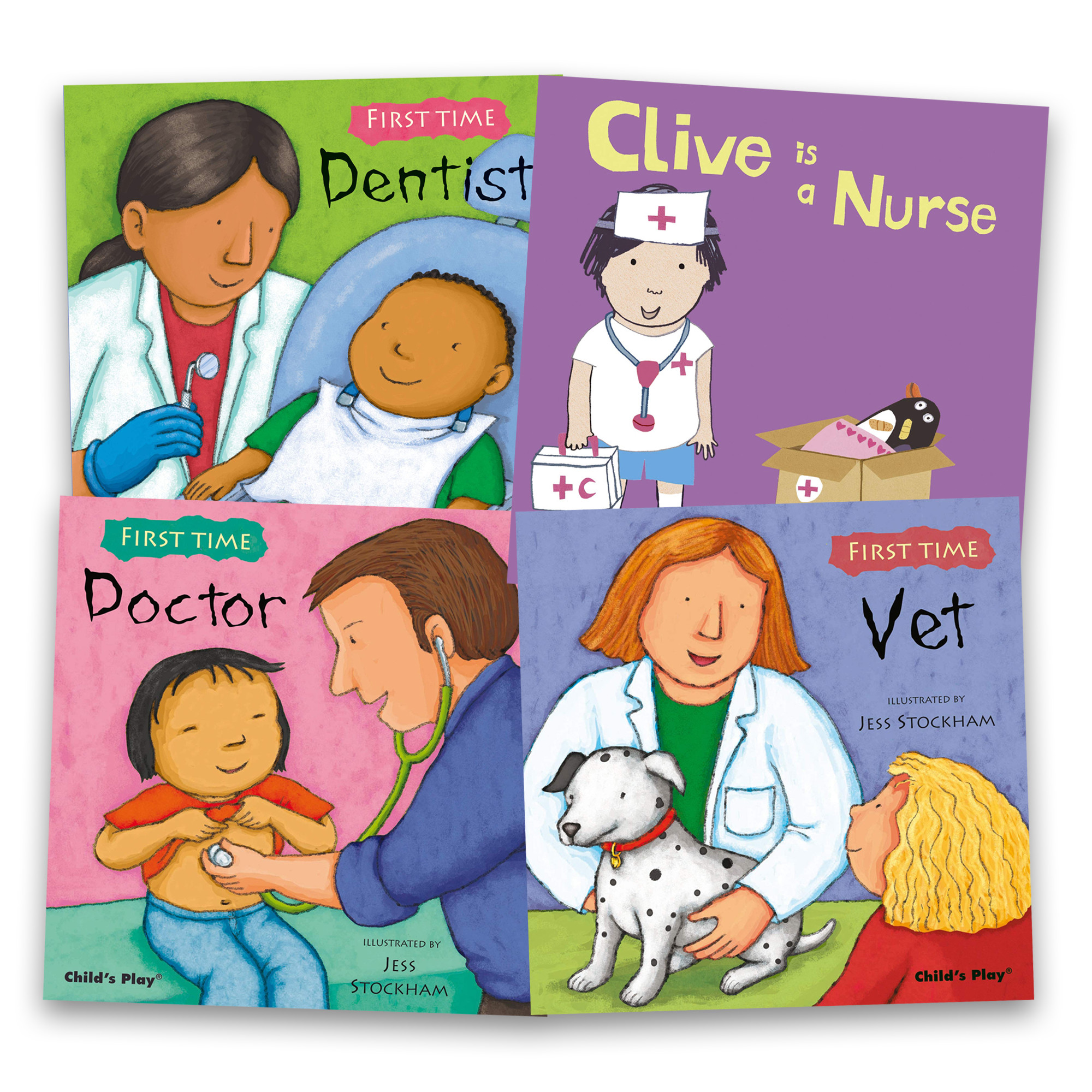 Role Play Occupations Book Set 2-3yrs