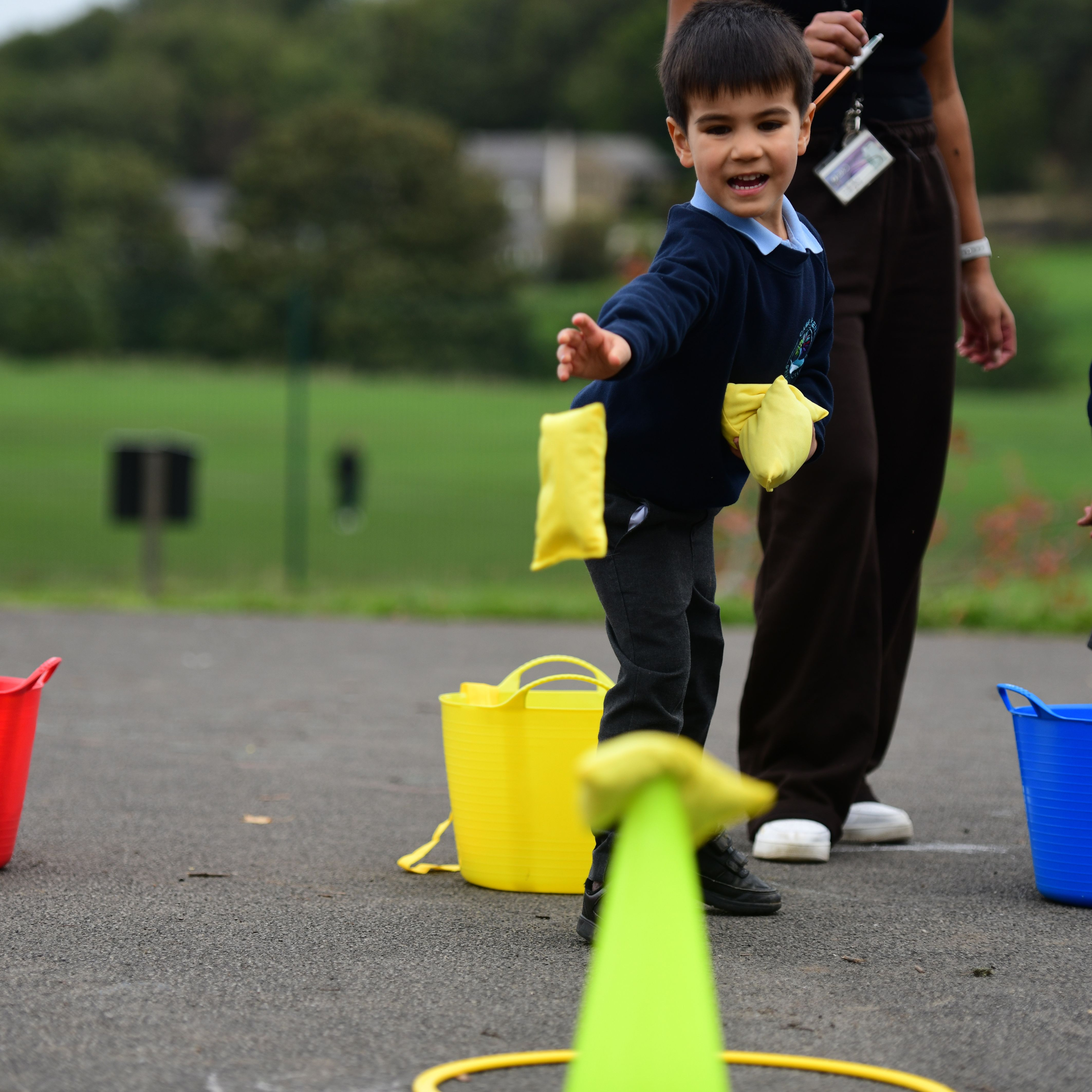 Outdoor Active Maths Games Area 3-7yrs