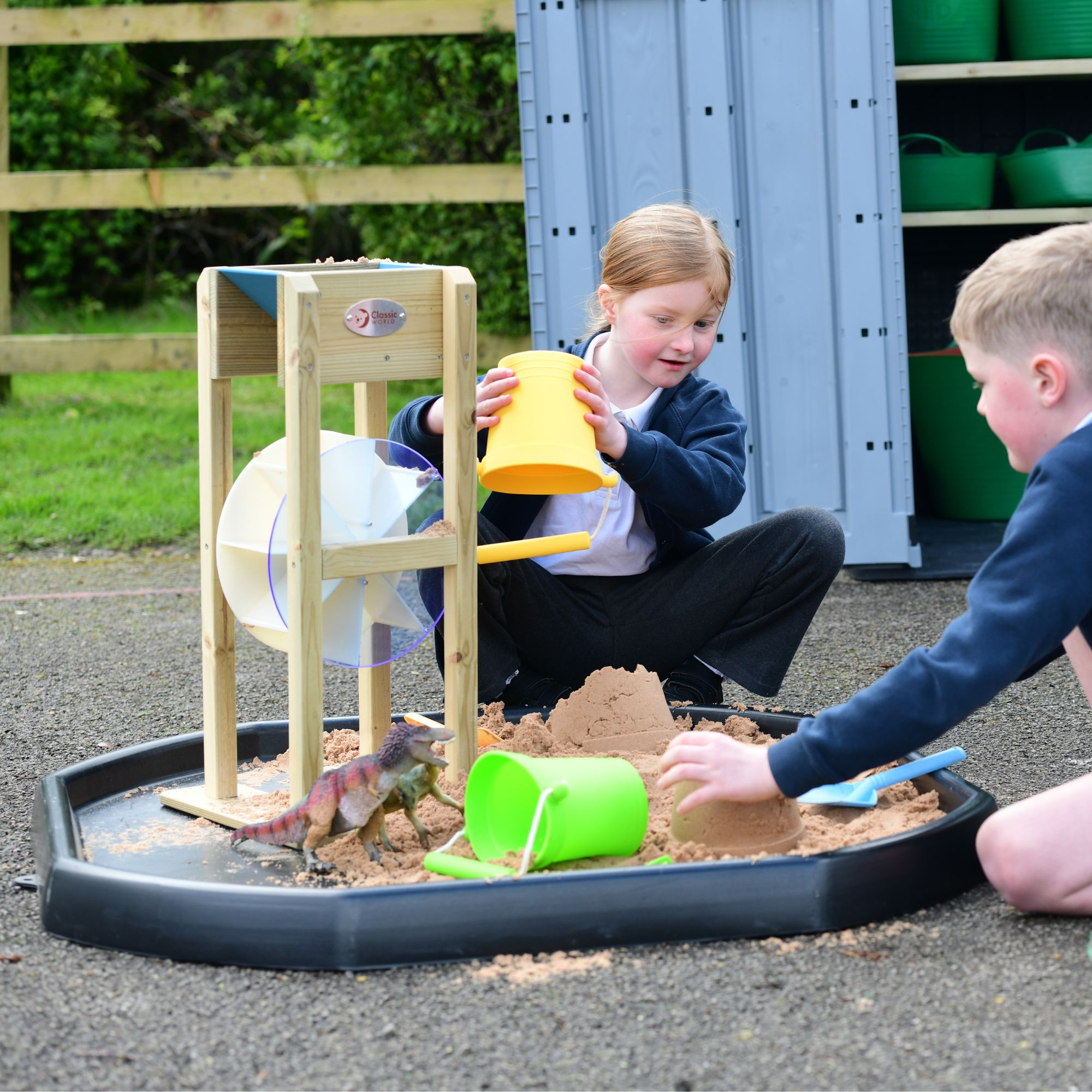 Large Octagonal Tuff Tray