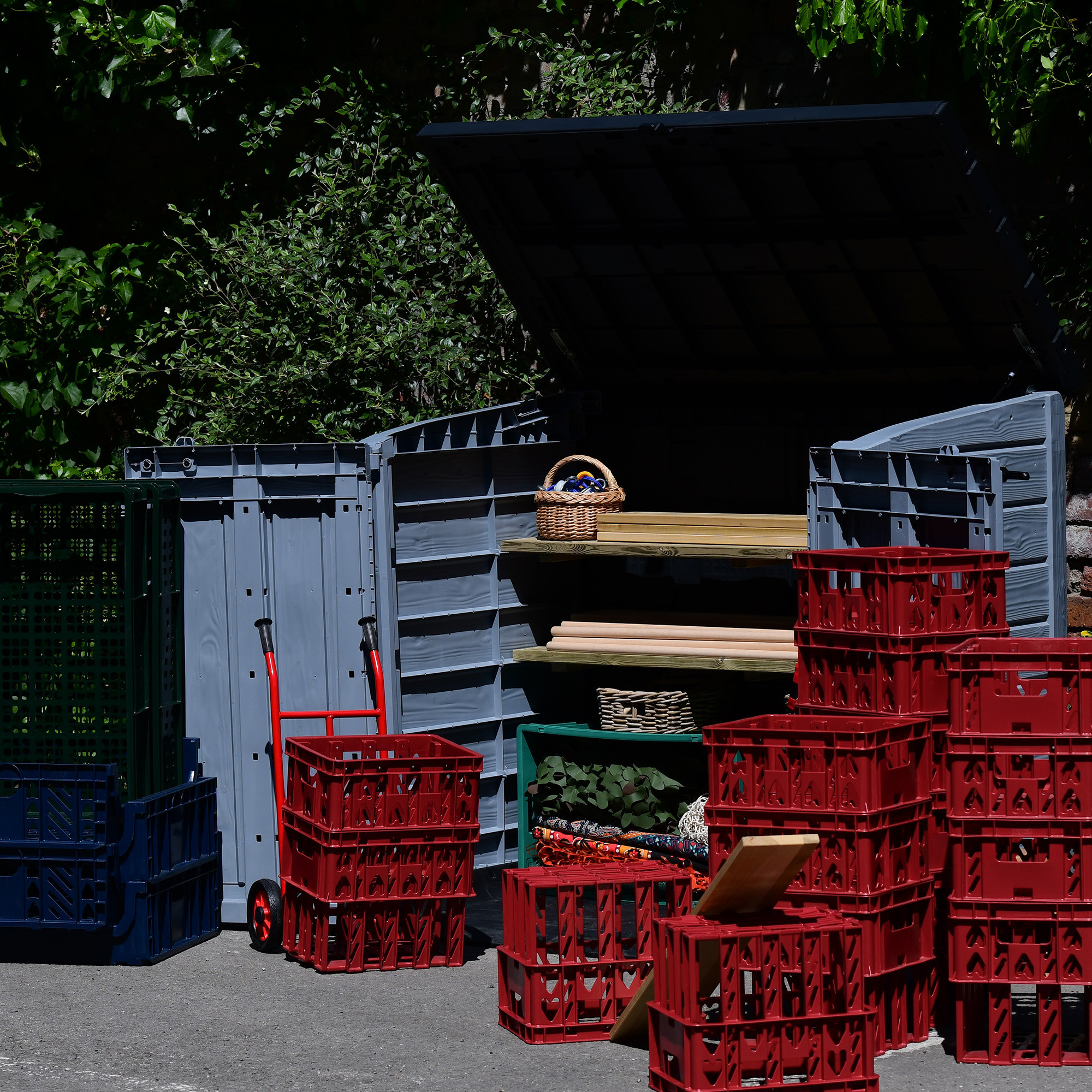 Outdoor Building & Construction Area