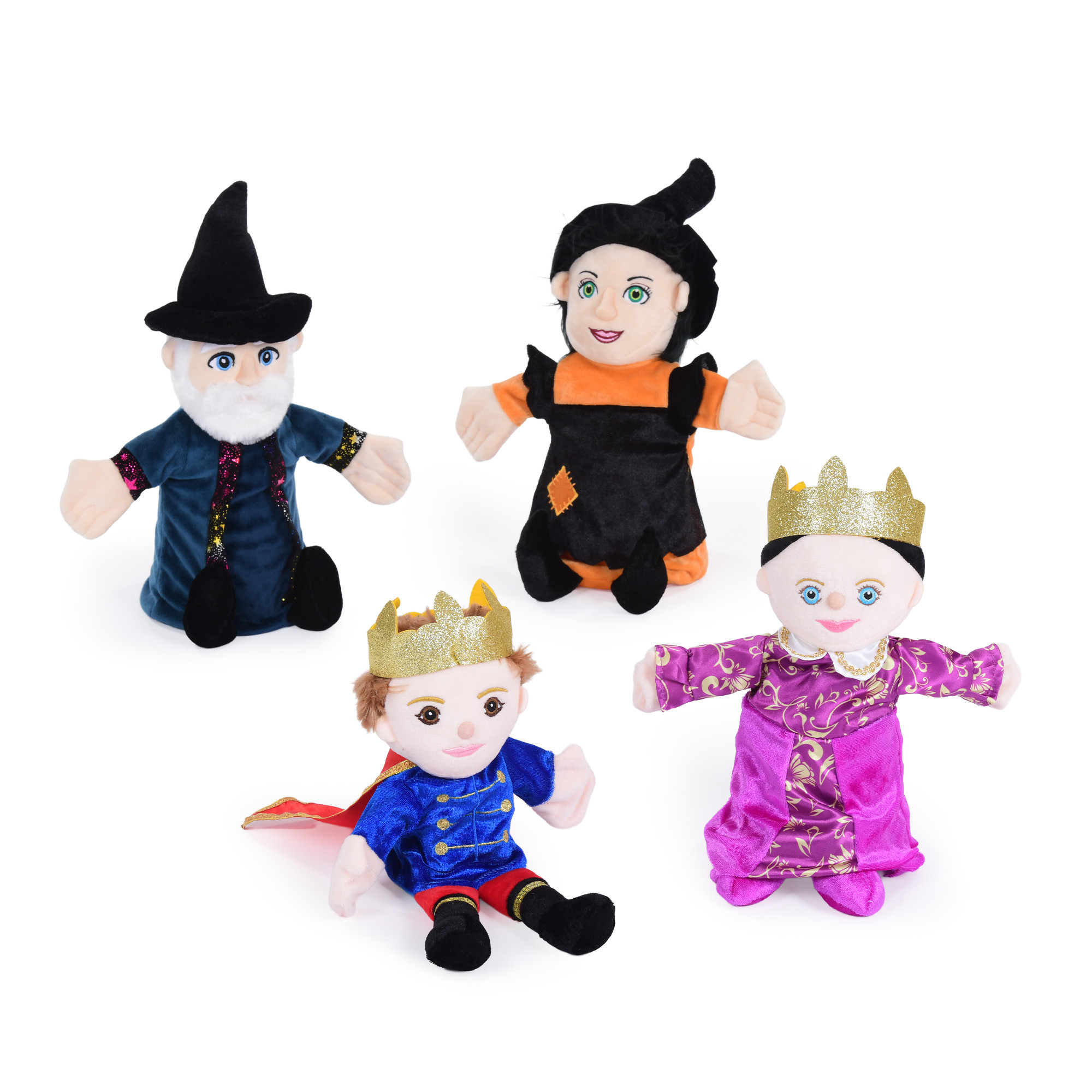 Fantasy Characters Hand Puppet Set