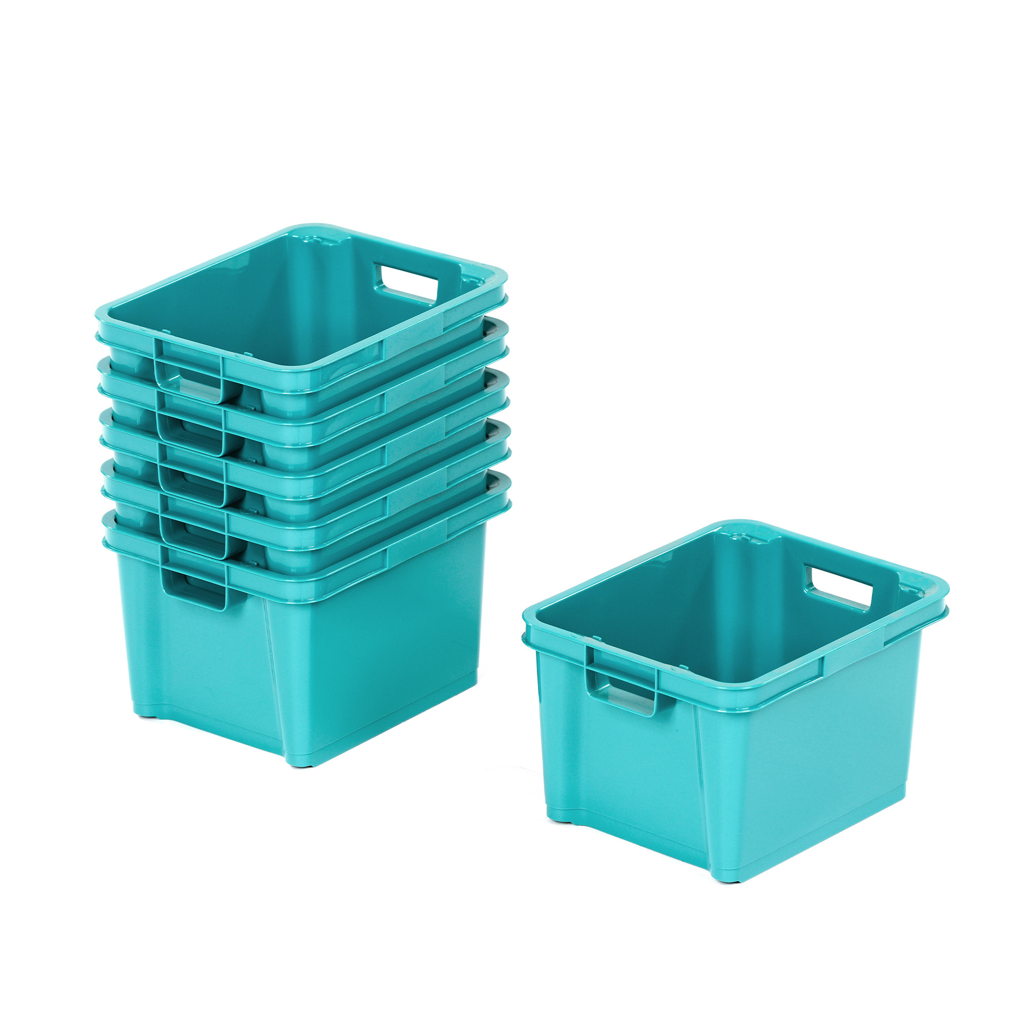 Small Box Turquoise (Set of 6)
