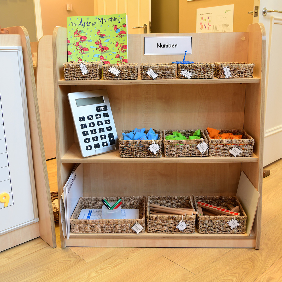 Set of Square Seagrass Baskets