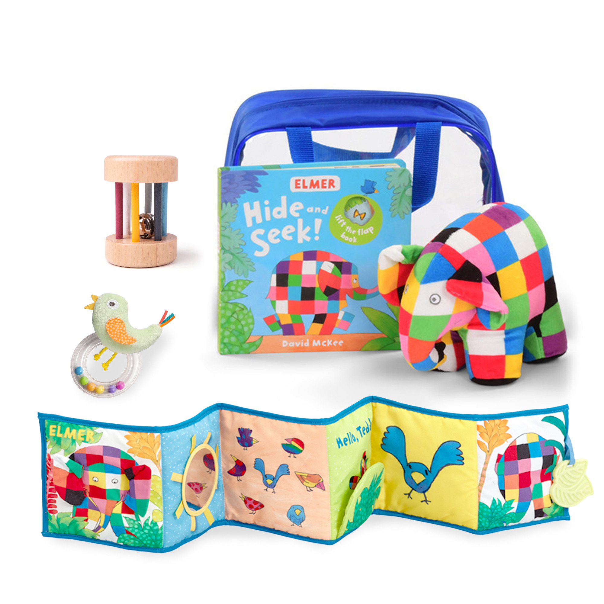 Storytelling: Elmer Going Home Discovery Bag 0-12 Months