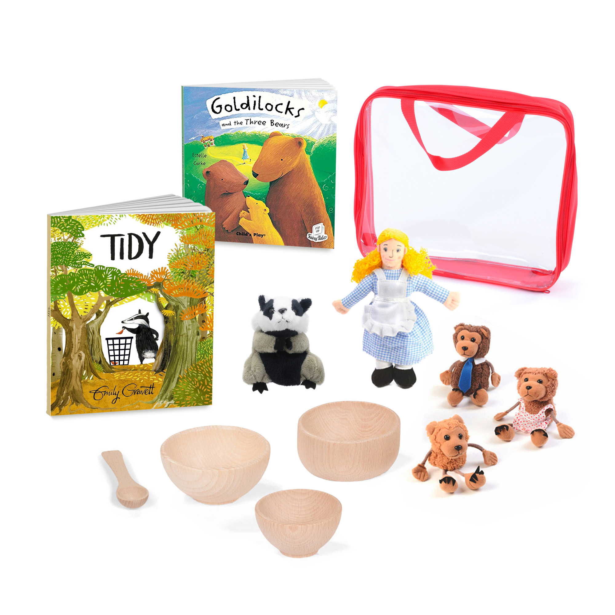 Storytelling: Goldilocks Going Home Discovery Bag 3-4yrs