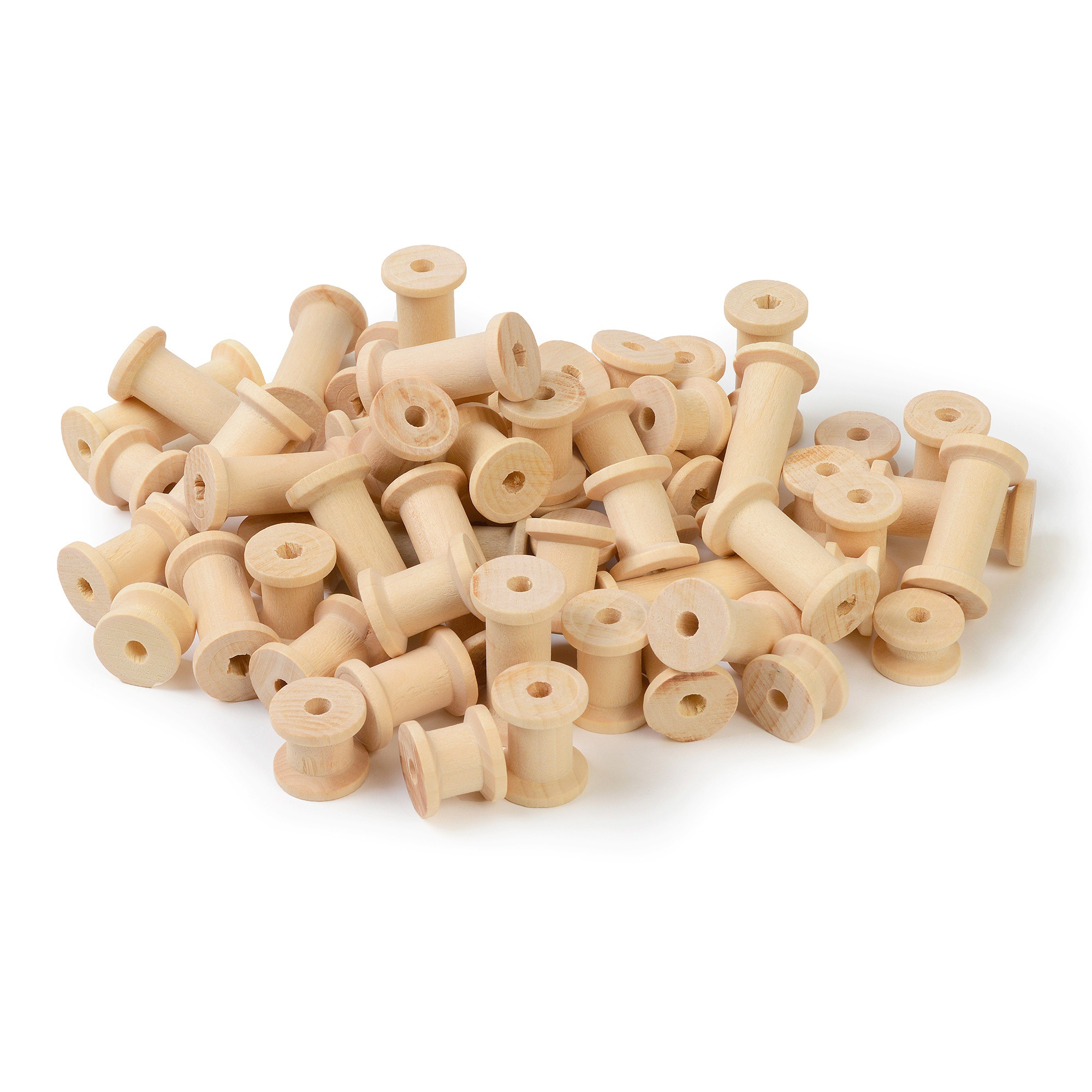 Set of Wooden Reels