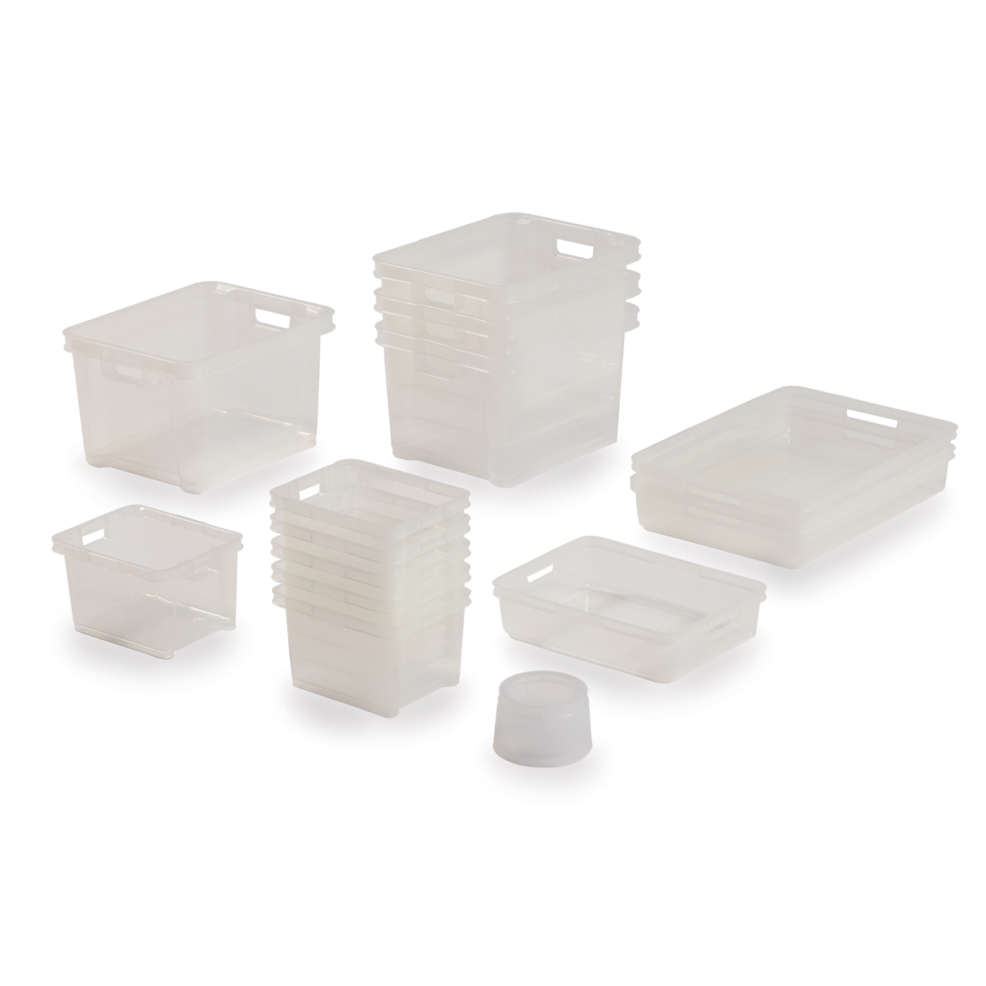 EYFS Maths Storage Set (Transparent) | Early Excellence