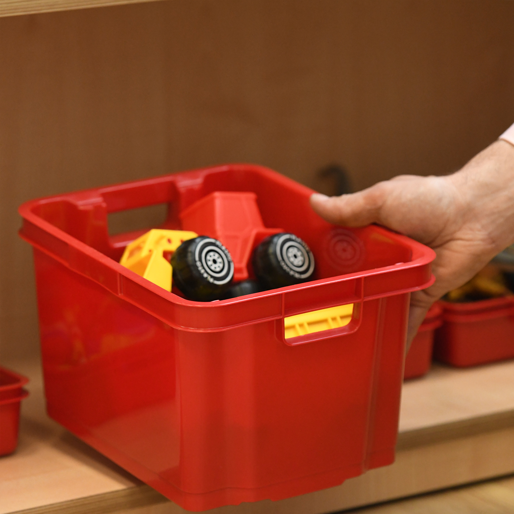 Medium Box Transparent (Set of 6)