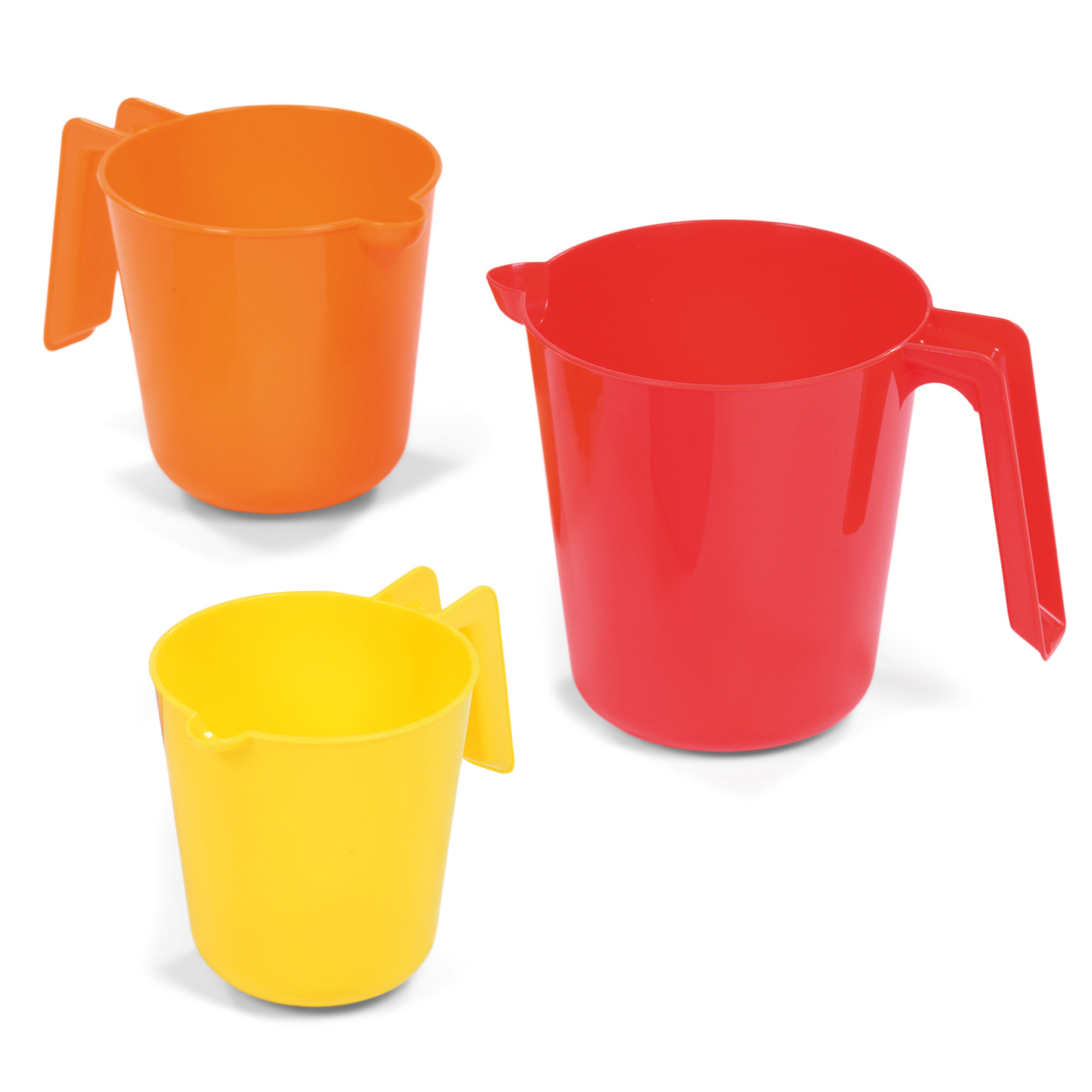 Set of Coloured Jugs
