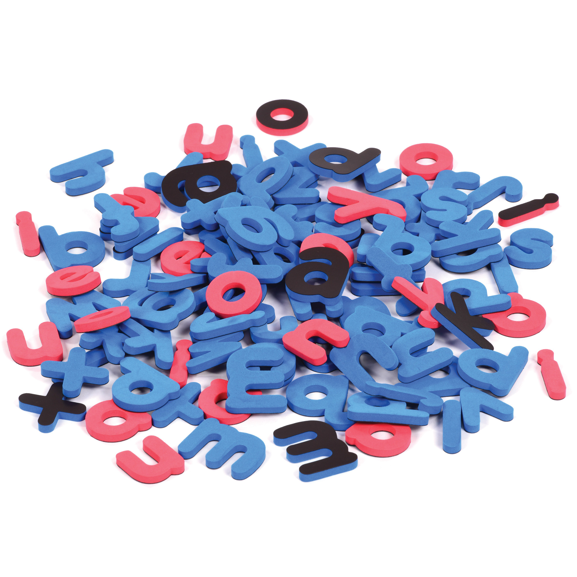 Soft Foam Magnetic Letters with Coloured Vowels Set