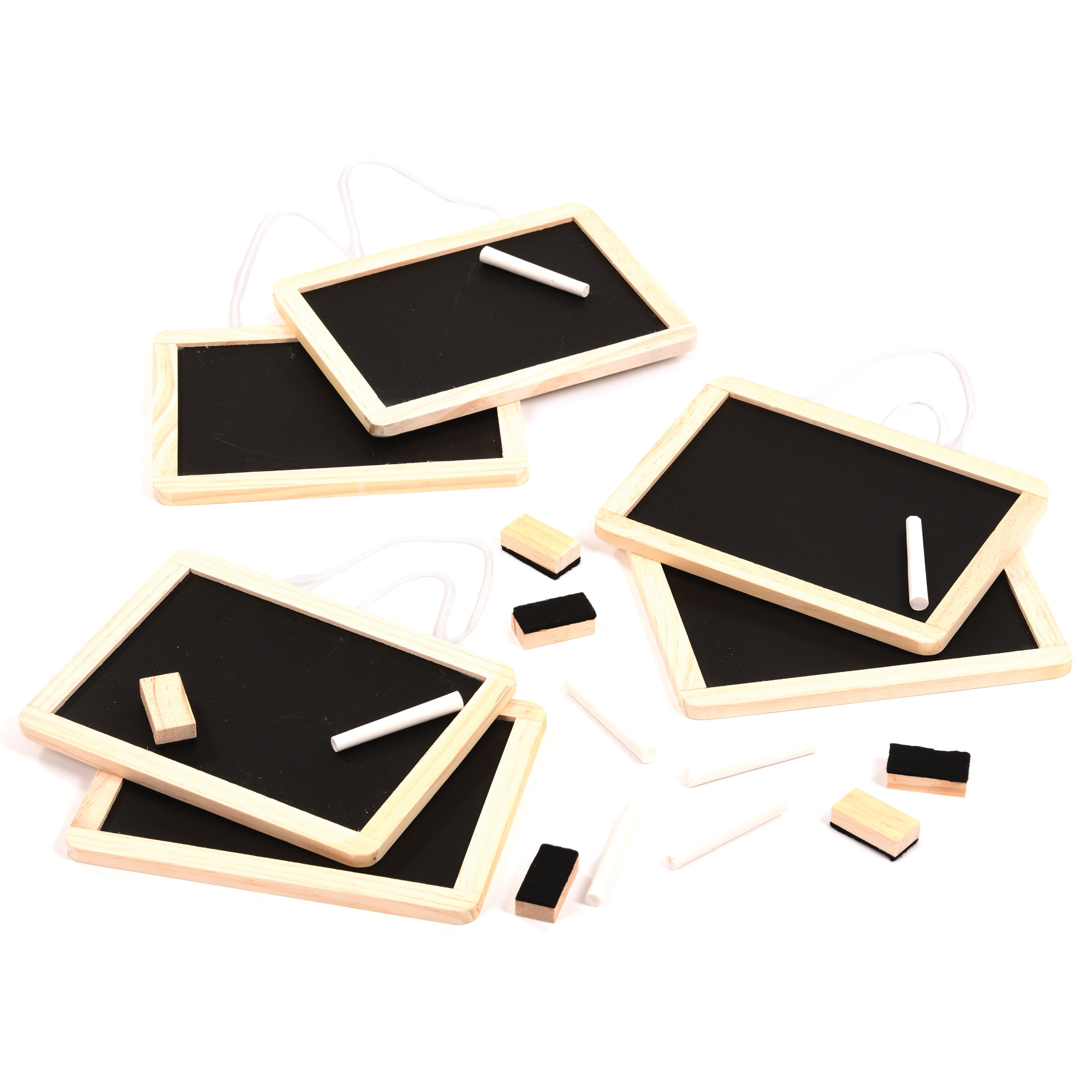 Set of Wooden Role Play Chalkboards